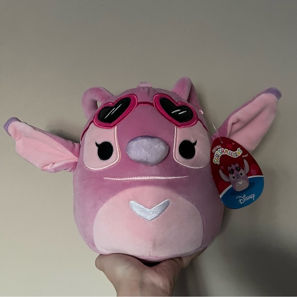 Squishmallows | Other | Nwt 8 Angel The Pink Stitch Squishmallow | Poshmark
